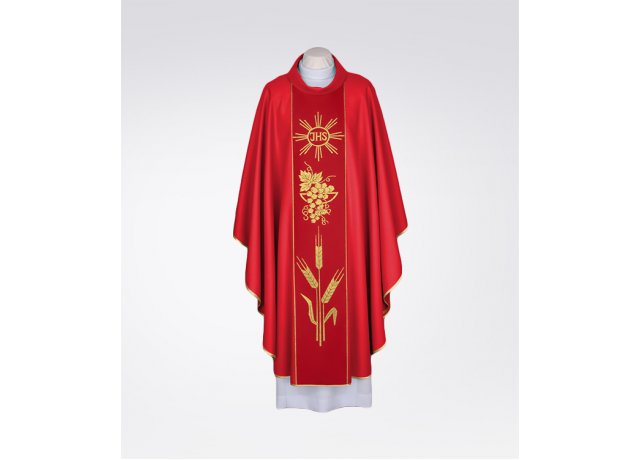 1-072-22 Ornat Alba czerwony - Alba Plus